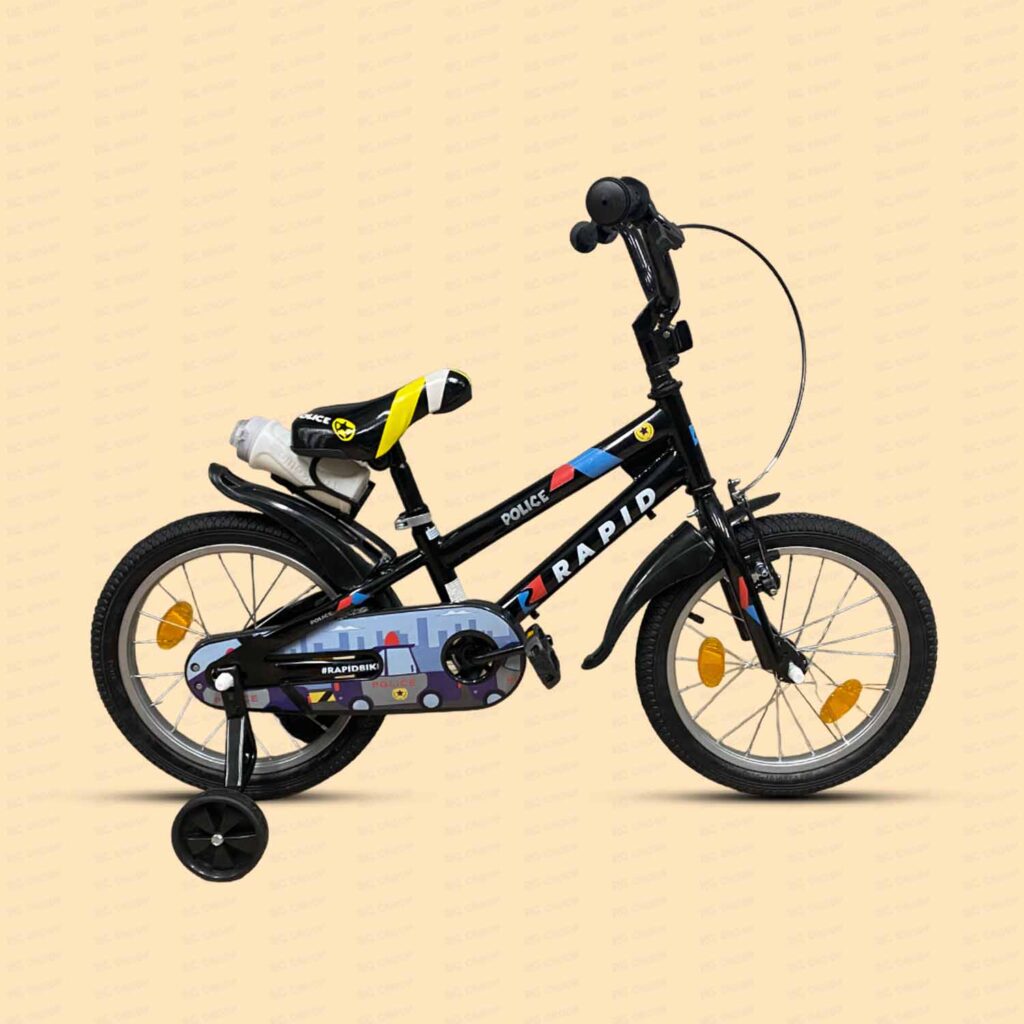 25270 – VELOSIPED 16 RAPID POLICE BLACK – RG Group